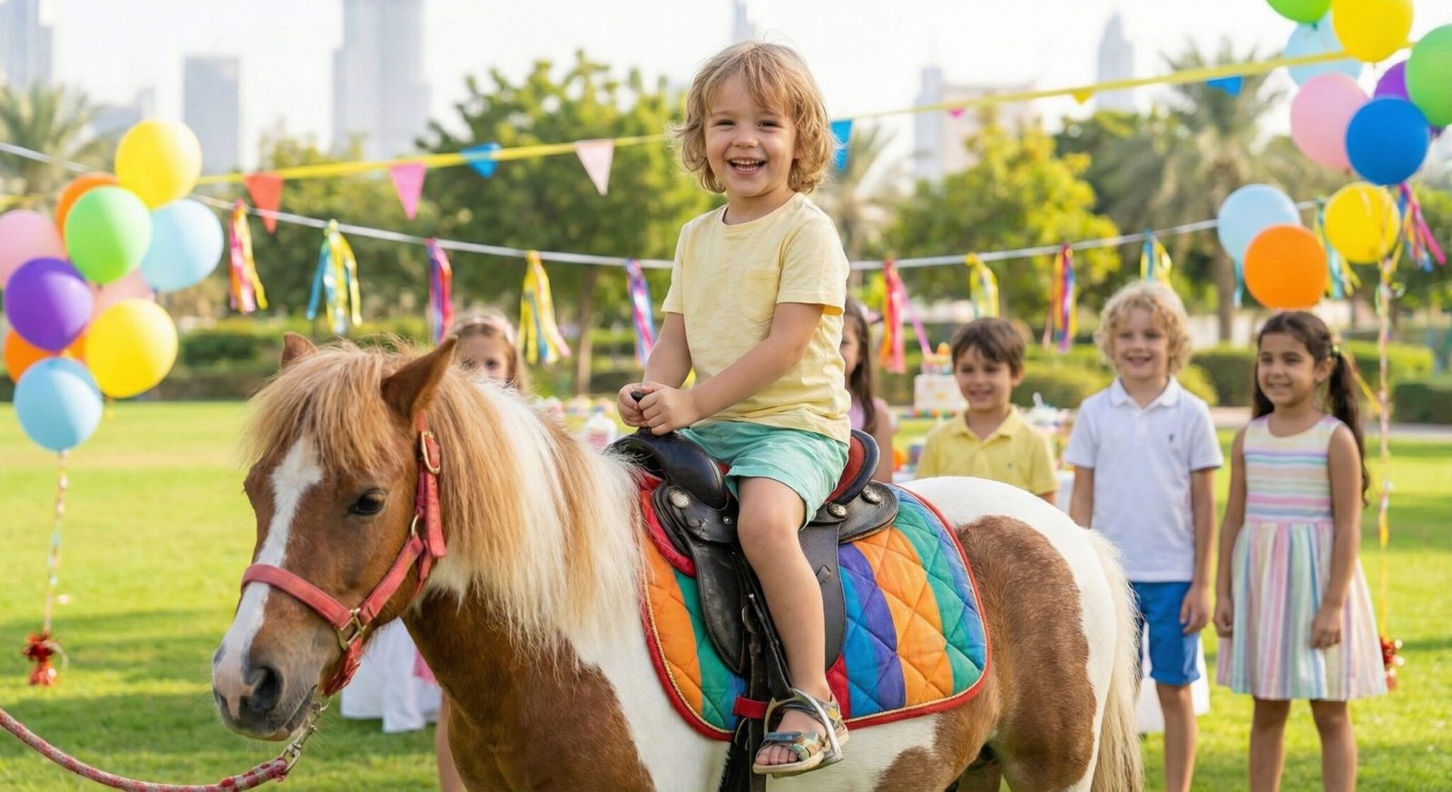 Pony Rental for Kids Events in Dubai | Al Tilal Pony Rental
